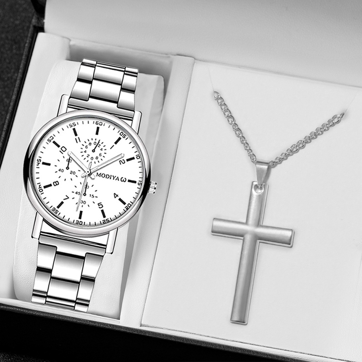 Business Formal Quartz Movement Watch Alloy Strap Office Wear Black ...