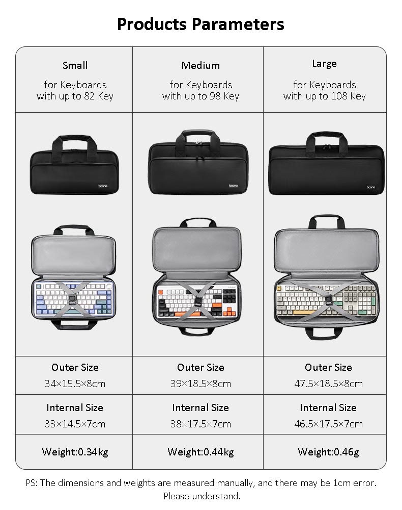 Protable Keyboard Storage Bag Scratch Proof Travel Waterproof Thickened ...