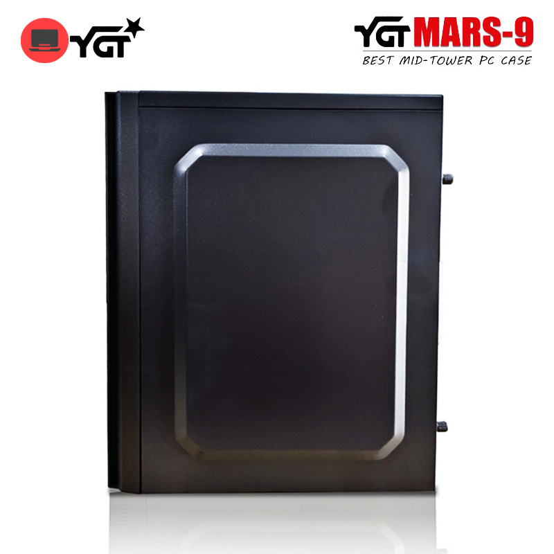 YGT PC Case With PSU Gaming/Office Computer Case Mars Series Micro-ATX ...