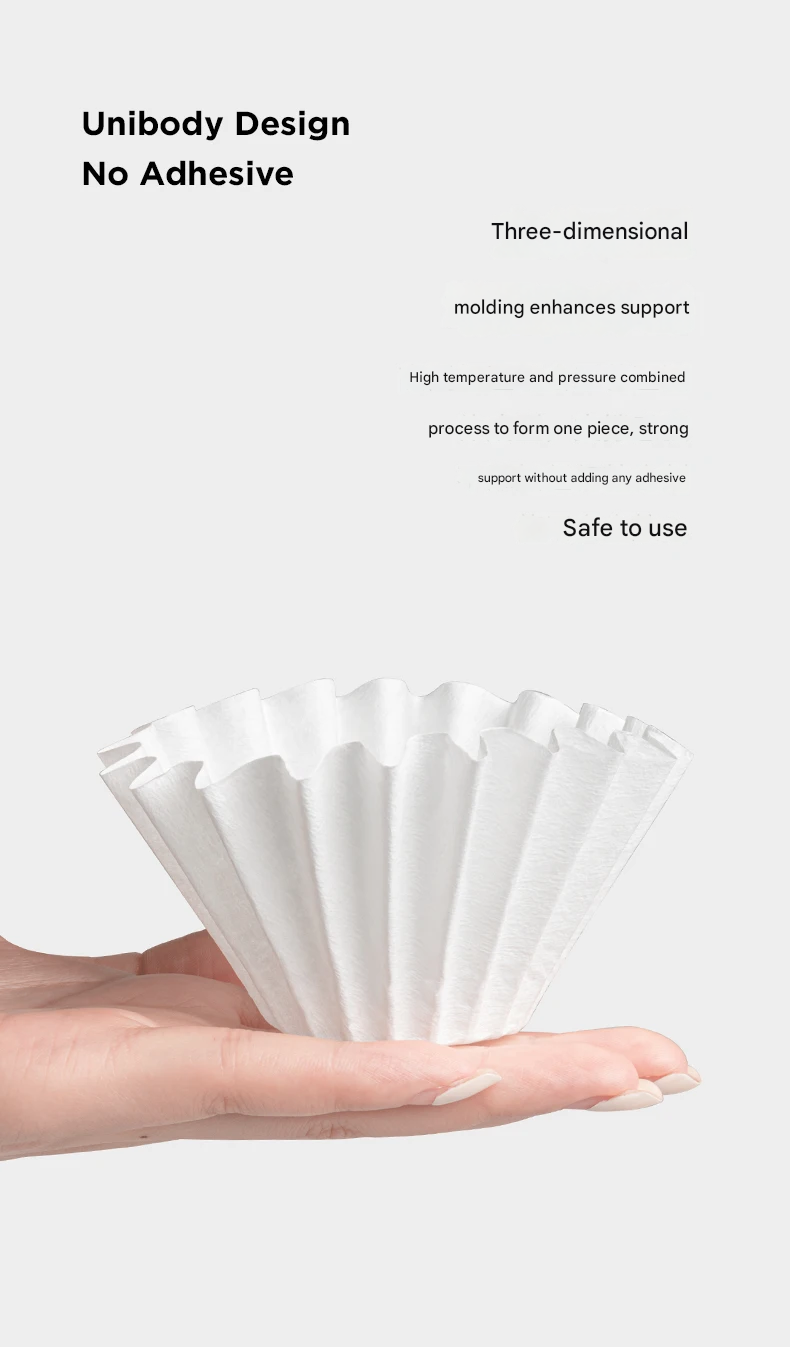 Coffee filters paper for single servings, fits coffee grinder and ...