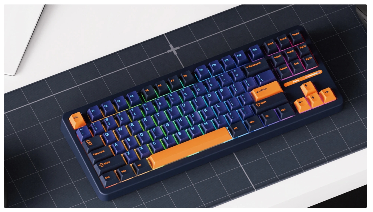 Akko Horizon TAC87 TKL Mechanical Keyboard With RGB, Hot-Swappable, PBT ...