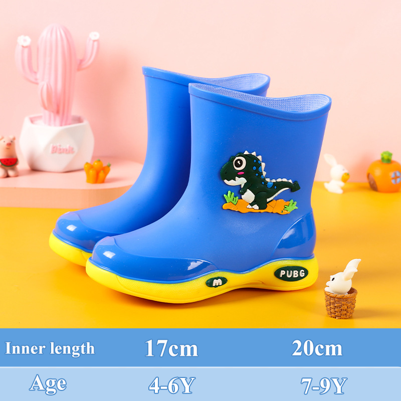 rain boots for kids boy girl shoes rain boot waterproof Non Slip3-11Y ...