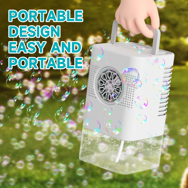 Outdoor and stage bubble machine, portable and fully automatic | Shopee ...