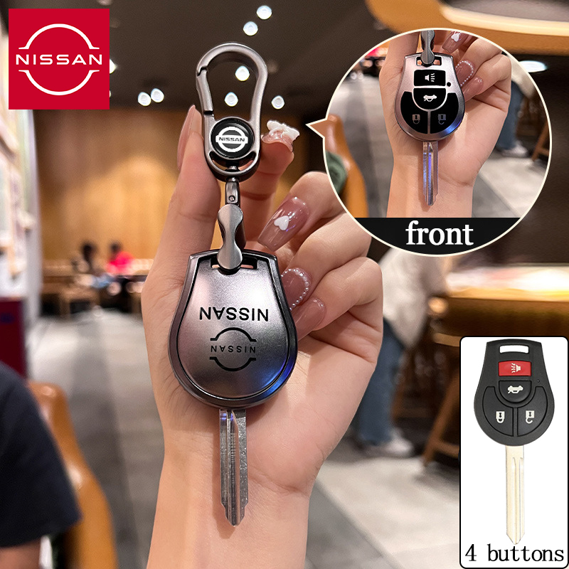 Nissan Car 4-buttons remote key shell for Nissan almera/march/navara ...