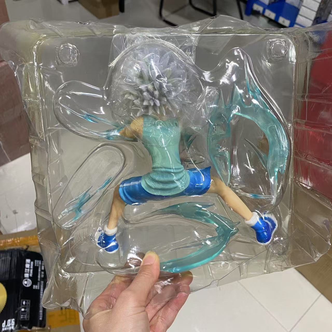 Anime Hunter X Hunter Killua Zoldyck Whirlwind Skills PVC Figure ...
