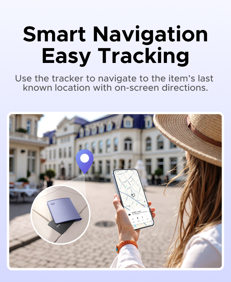 UGREEN Tracker Slim Work with Samsung SmartThings AirTag Smart Tracker ...