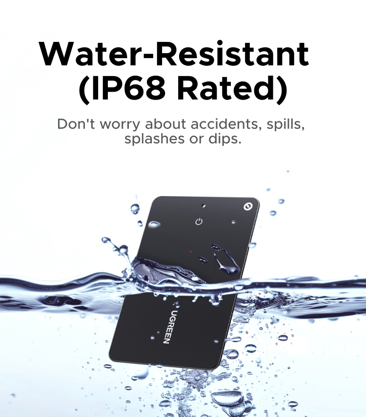 UGREEN Tracker Slim Work with Samsung SmartThings AirTag Smart Tracker ...