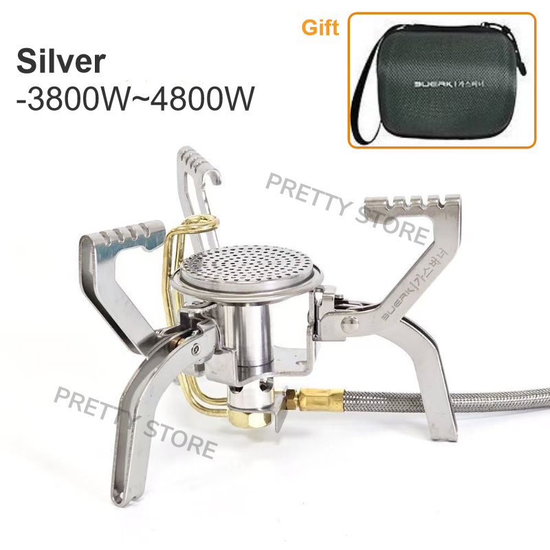2 in 1 gas stove 5kW power fire 3 head with storage box Cassette Stove ...