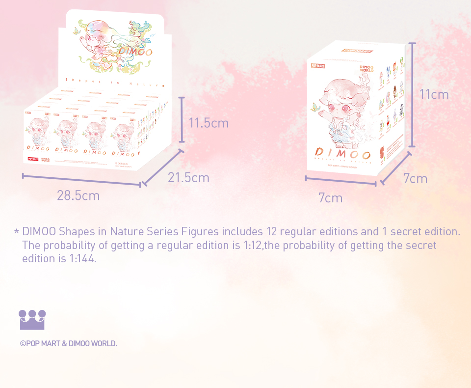 POP MART DIMOO Shapes in Nature Series Figures | Shopee Philippines