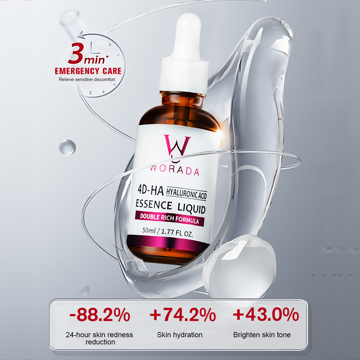 WORADA hyaluronic acid serum serum for face and dark spot serum for ...