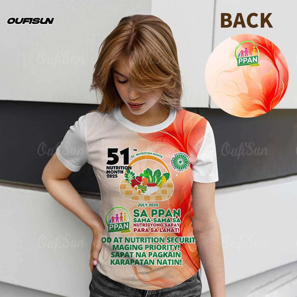 PPAN NUTRITION MONTH Shirt 2025 women tshirt Green Series (Bhw&Bns ...
