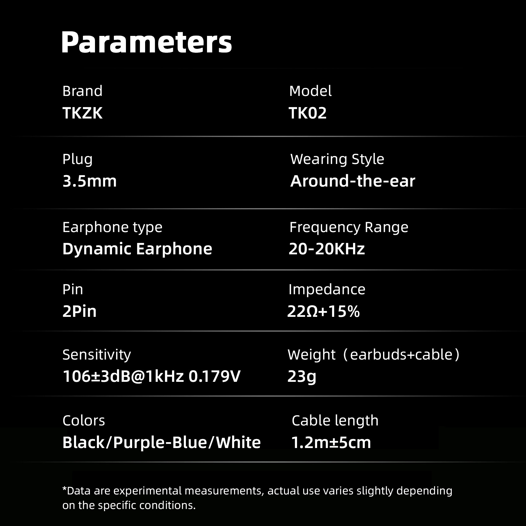 TK02 Iem Headphone,10mm Driver Unit TKZK Earbuds Earphone, In Ear Monitor System Earphone,Sports ...