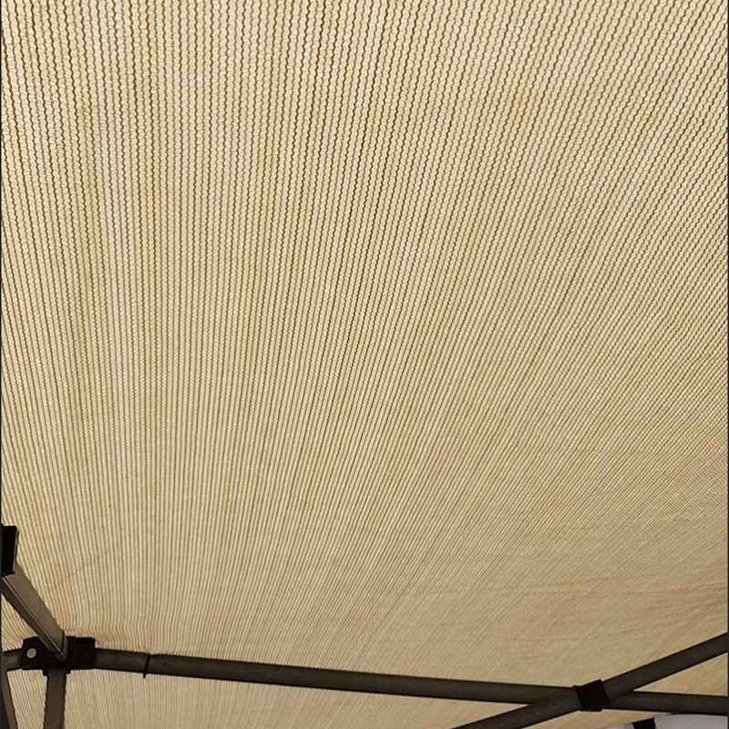 Beige Shade Net: Heavy Duty, 90% Sun Block, Perfect for Balcony ...