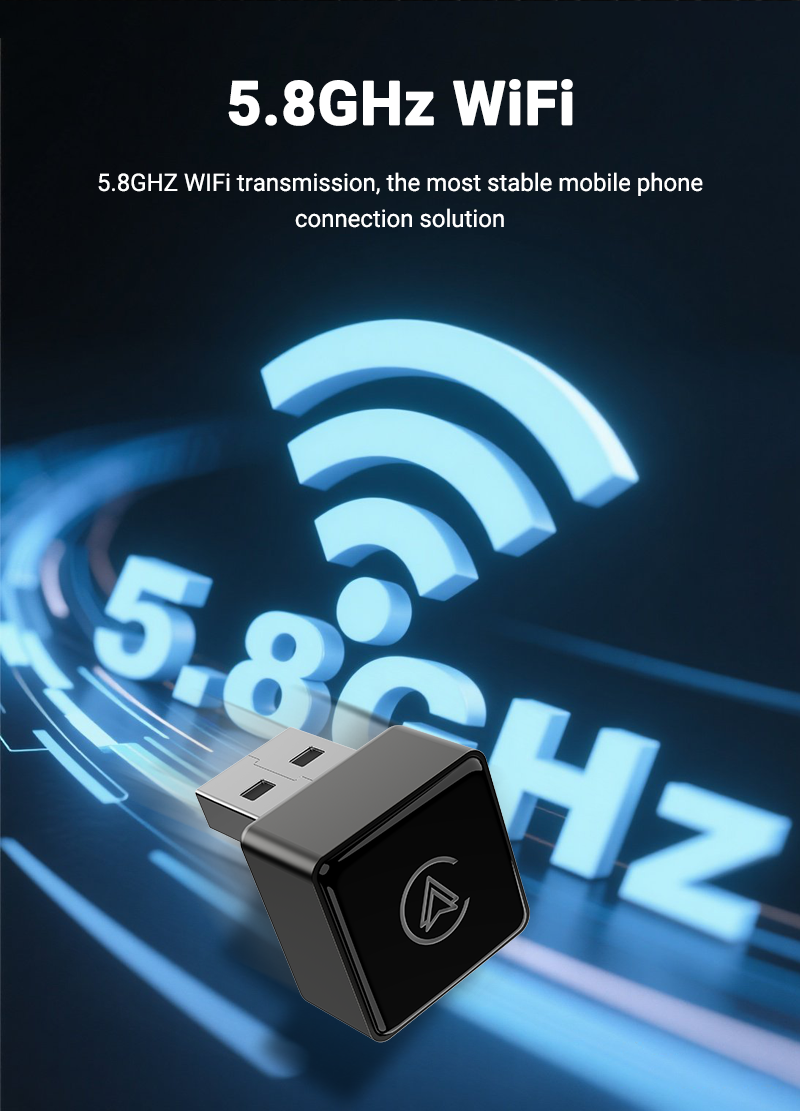 Xuda 2-in-1 Mini Adapter: Plug & Play, 58ghz Wifi, Quick Ota Updates ...