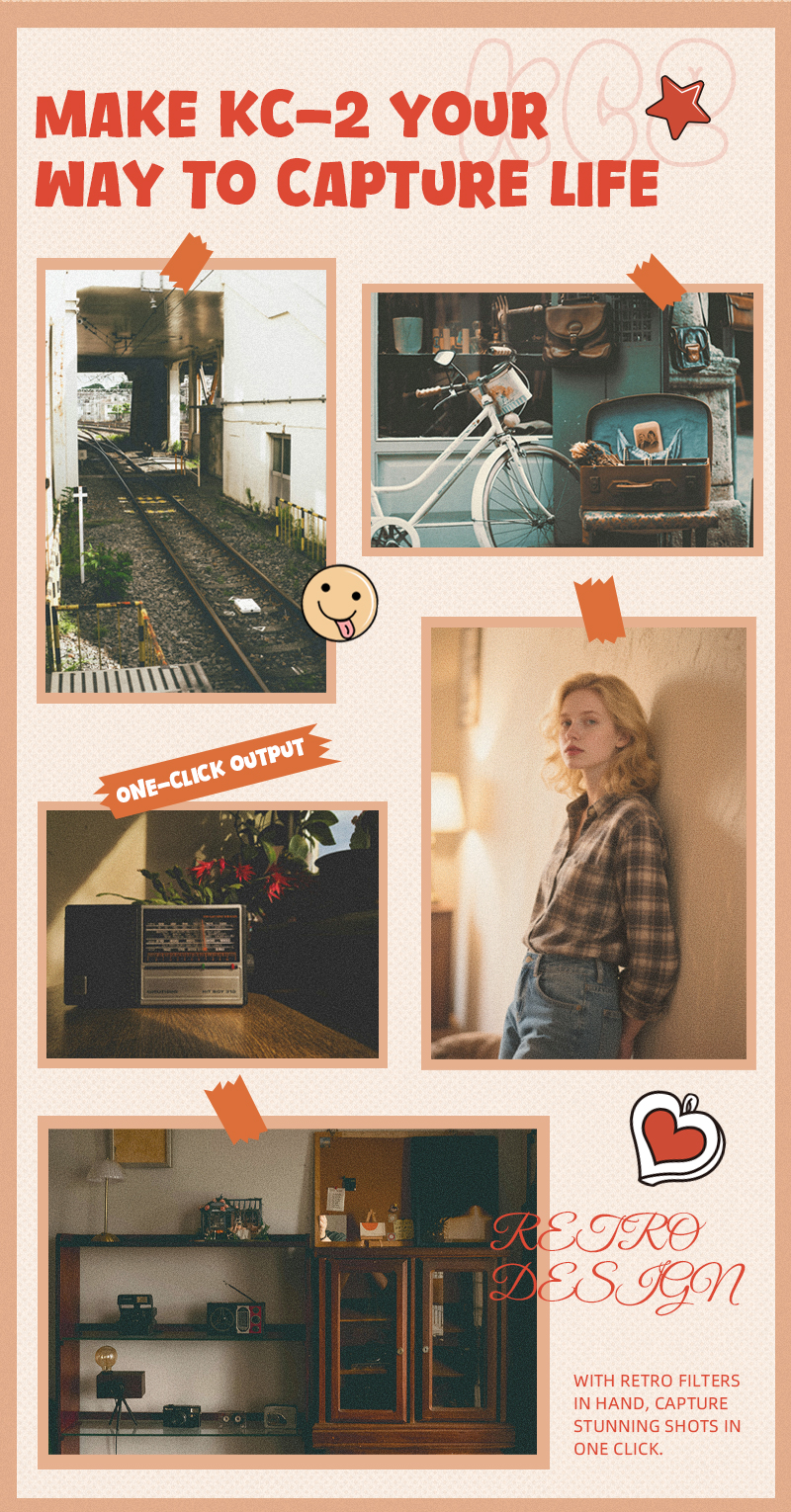 KiTBEEZ KC-2 Digital Camera 56MP Super Clear 16X Zoom 1080P Recording ...