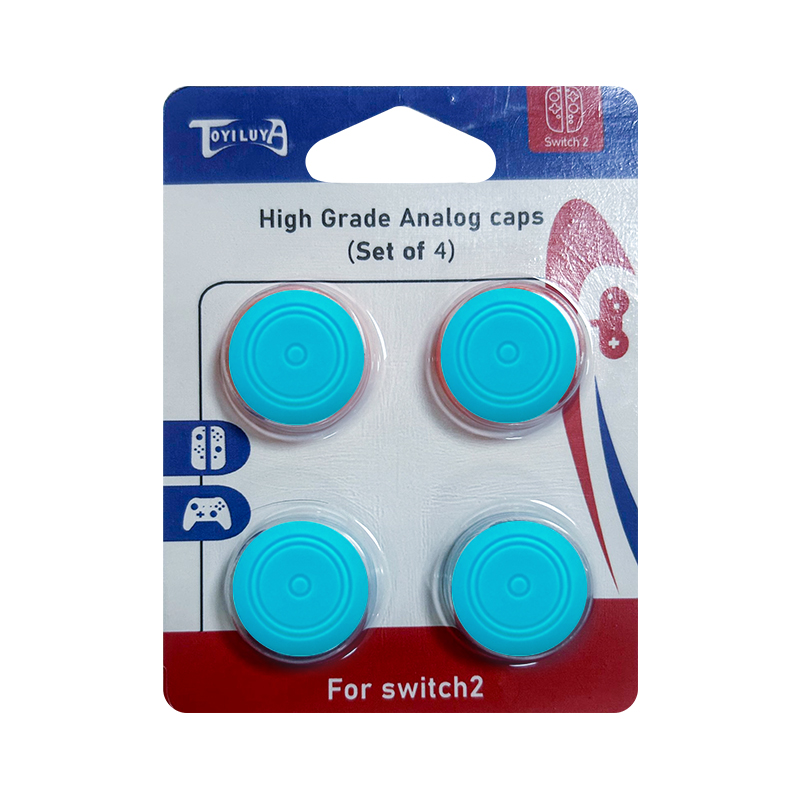 Silicone Rubber Thumbstick Caps for Nintendo Switch 2 2025 Joystick ...