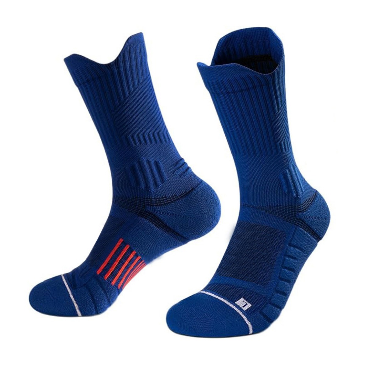 Men's Performance Sports Socks - Breathable Mid-Calf for Running ...