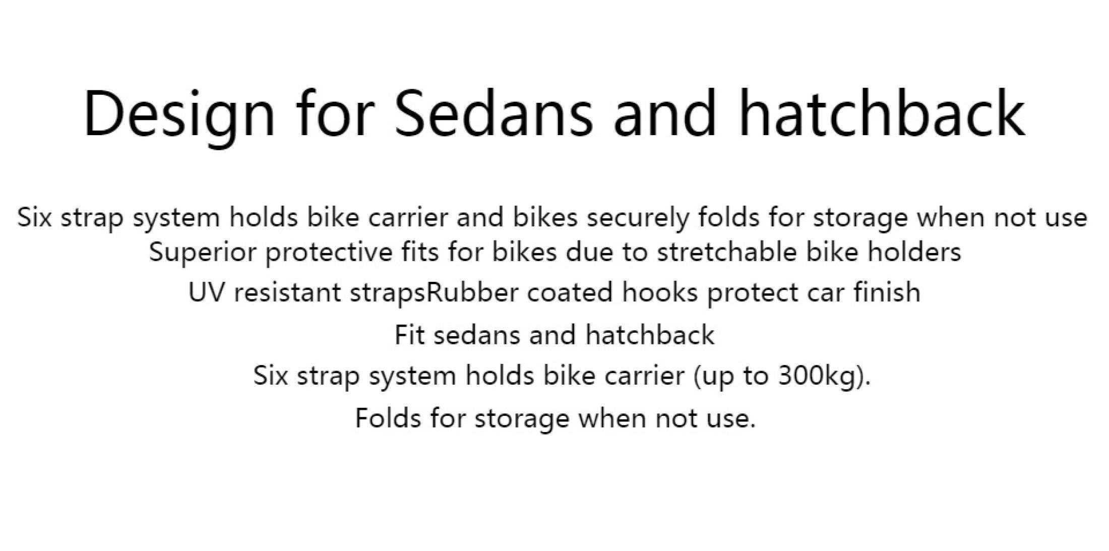 COD Bike Rack Hatch Type Car Bicycle Rack Rear Carrier for Bikes Tow ...