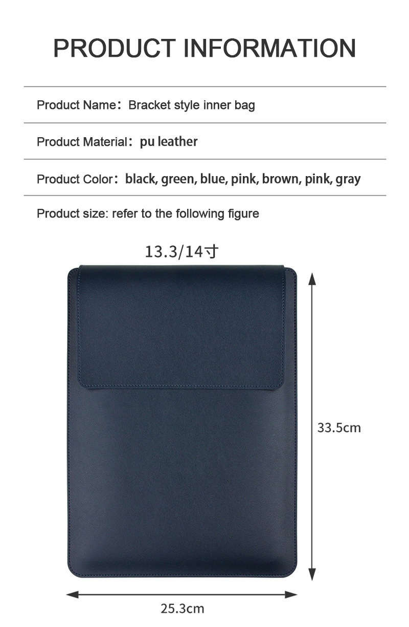 13/14/15/16 inch Laptop Sleeve 3in1 Waterproof Laptop Pouch Tablet Case ...