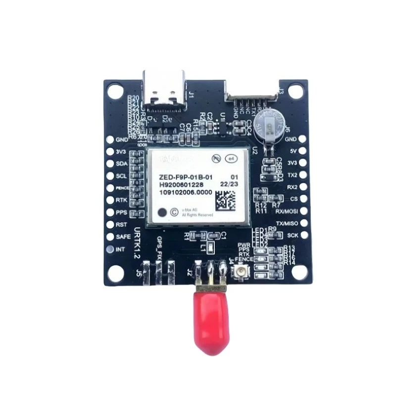 ZED-F9P RTK High Precision GNSS GPS Module with USB Multi-Band Fast RTK ...