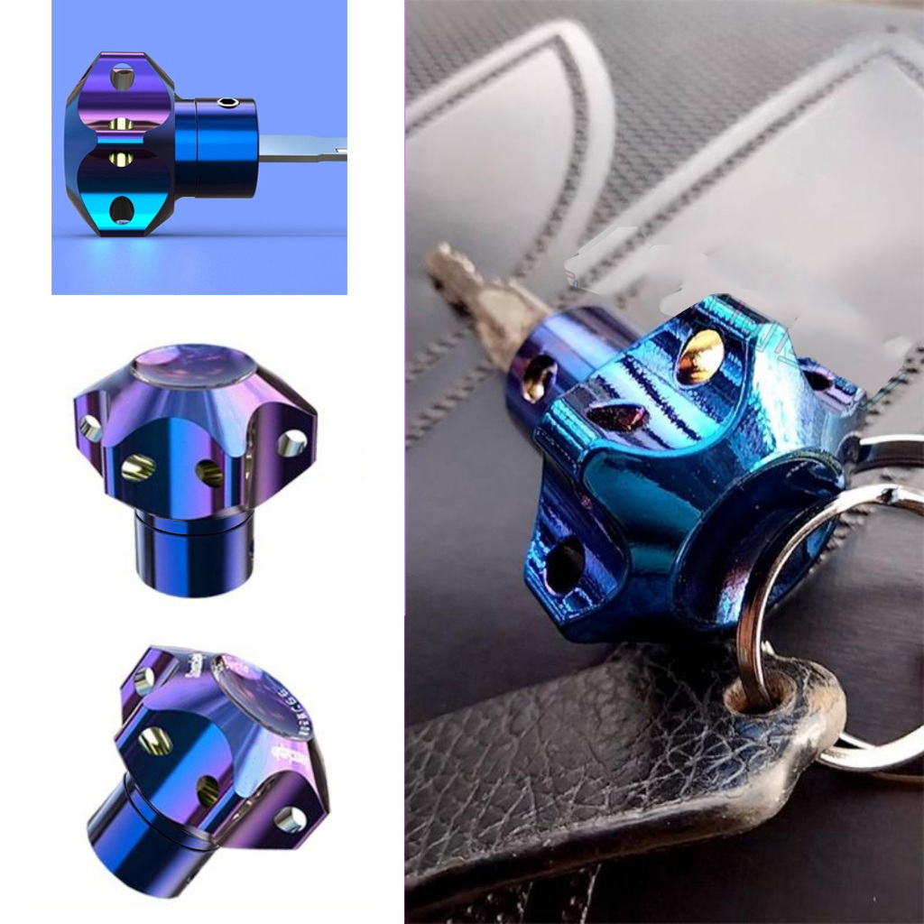 Universal Motorcycle Key Cover Keychains Motorcycle Key Head Decorative ...