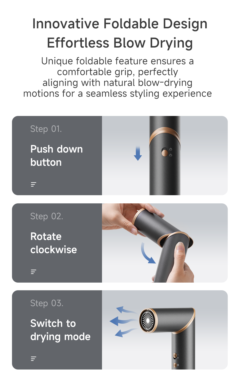 Simplus Hair Dryer Brush 5-IN-1 Multifunctional Styler Hair Curler ...