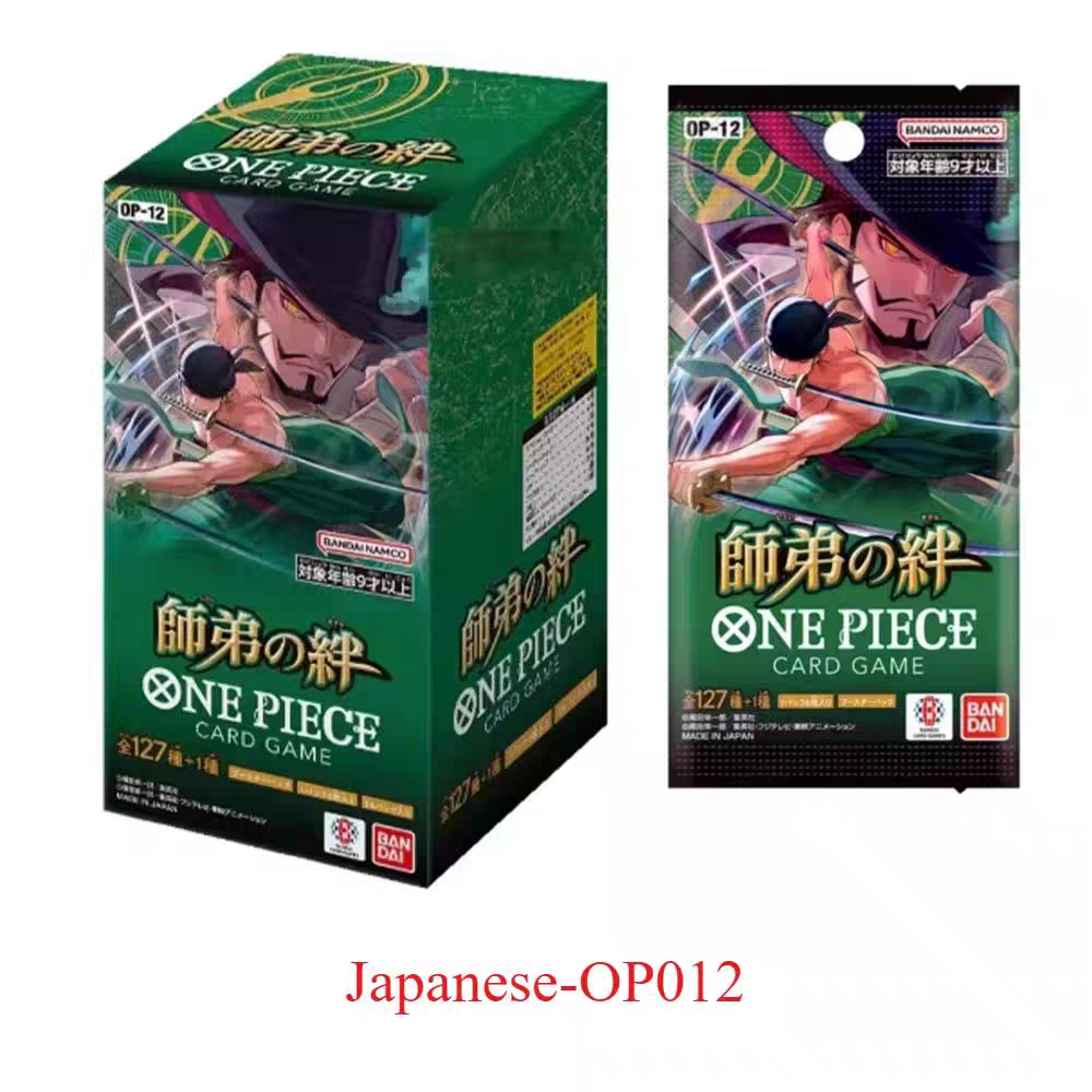 One Piece card OP12 BANDAI Booster Pack Legacy of the masters luffy TCG ...