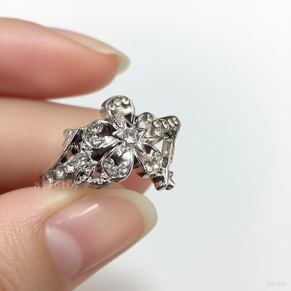 Love and DeepSpace Wedding ring Replica Zircon proposal Rings Caleb ...