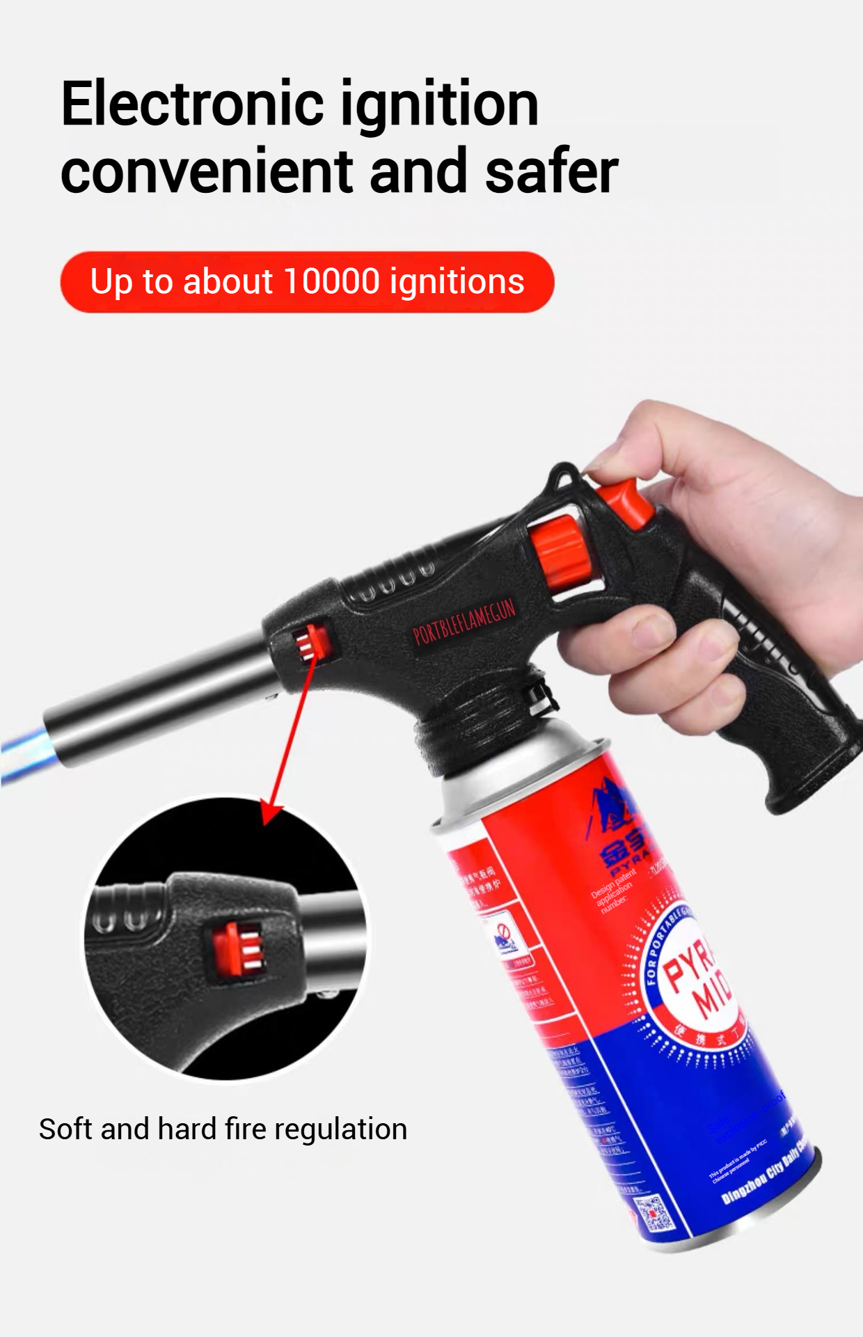 【Fast delivery】GAS BLOW FLAME GUN BUTANE AUTO IGNITION JET BURNER WELDING TORCH | Shopee Philippines