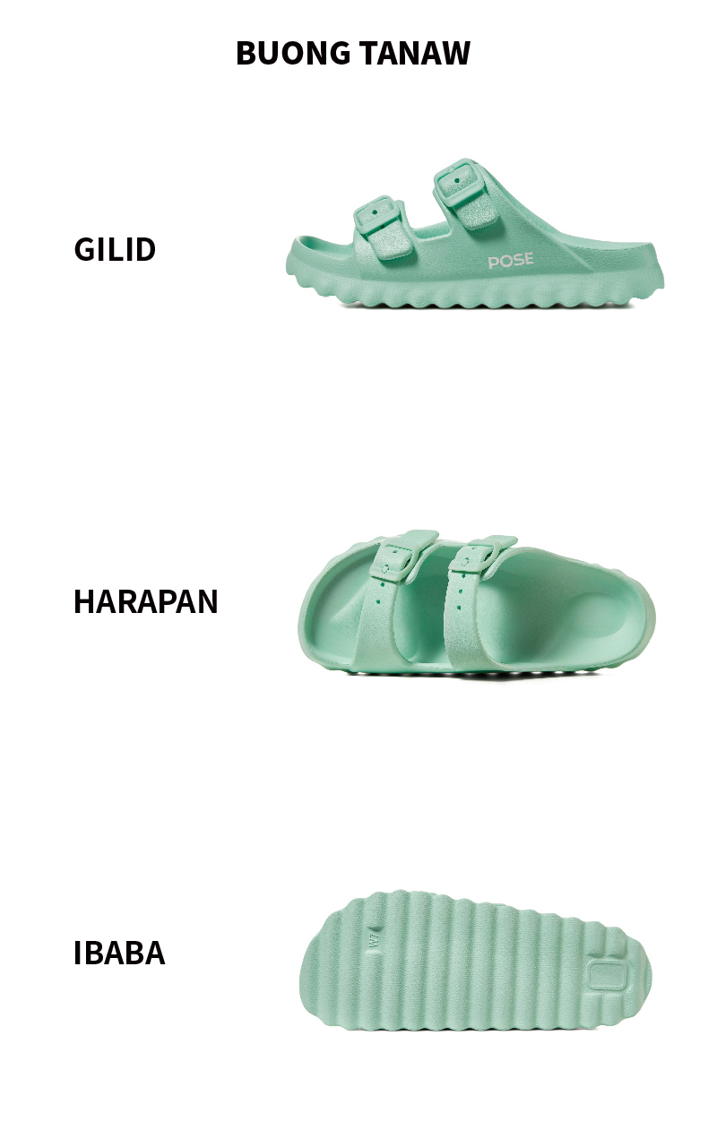 POSE Coral fashion comfort ladies EVA sandals wave shape indoor and ...