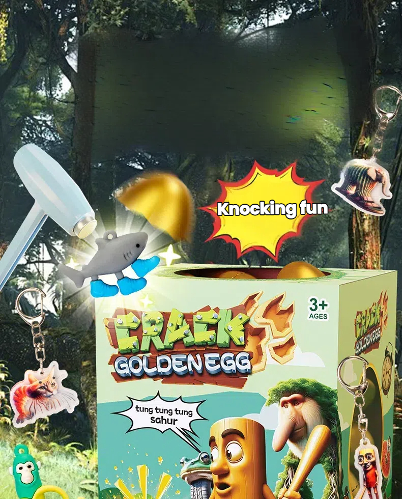 Shan Hai Jing Surprise Egg - TungTung Sahur Stickman Mystery Blind Box ...