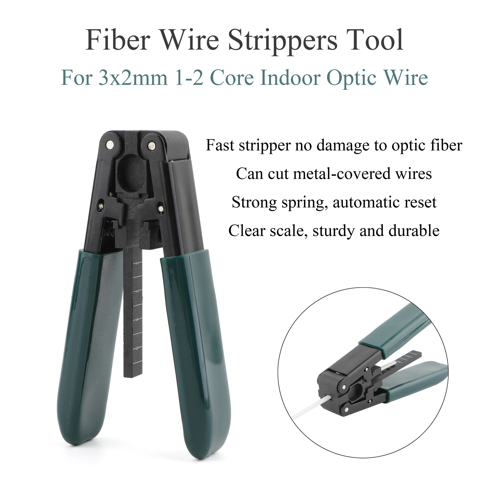 7 in 1 Fiber Termination Tool Kit FTTH Cold Splicing Tool Including ...