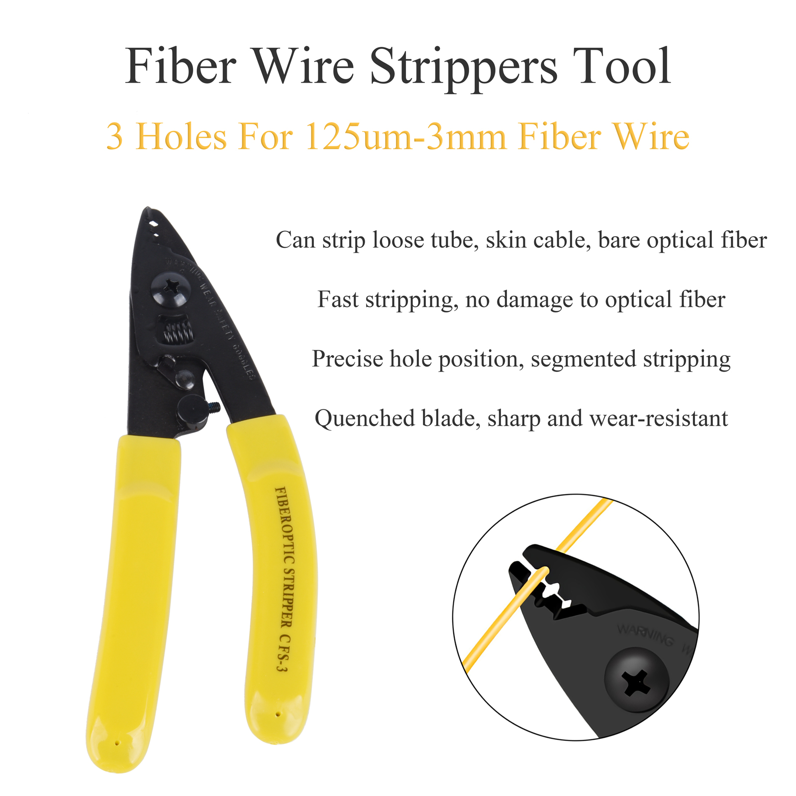 7 in 1 Fiber Termination Tool Kit FTTH Cold Splicing Tool Including ...