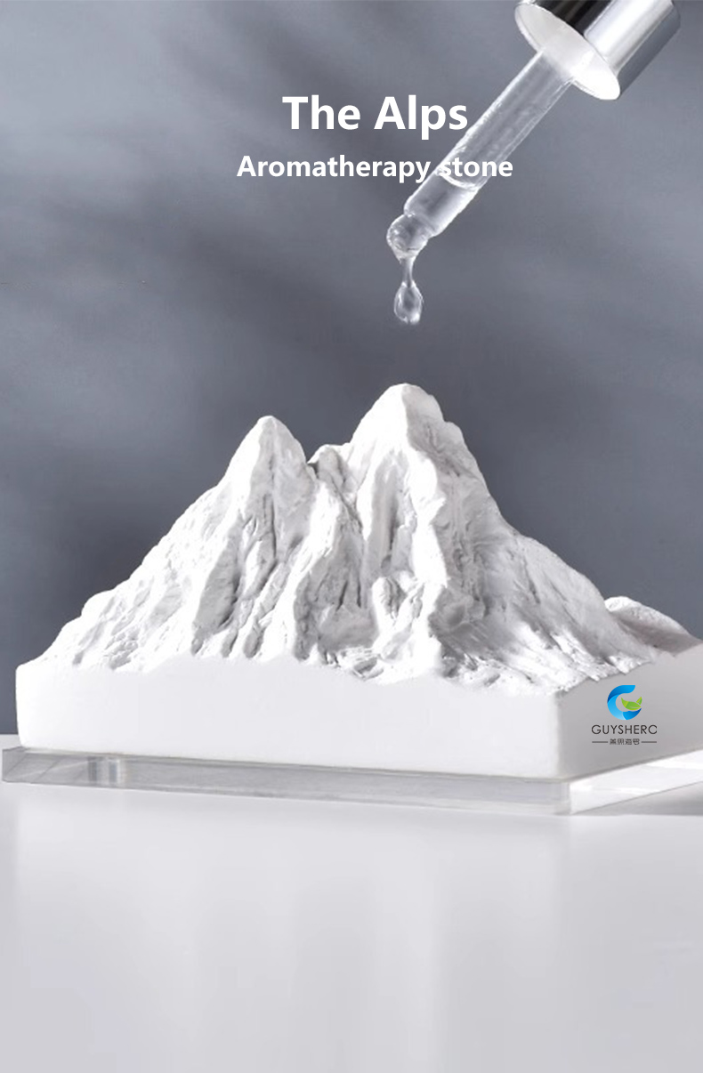 plaster alps mountain essential oil diffuser aroma for room office car ...