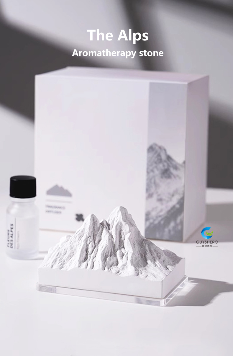 plaster alps mountain essential oil diffuser aroma for room office car ...
