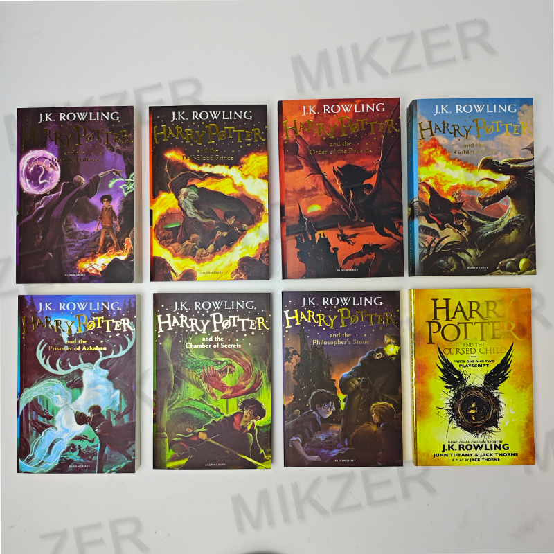 【NEW】【8 Books Set】Harry &Potter English Novel Read Story Book Fiction ...