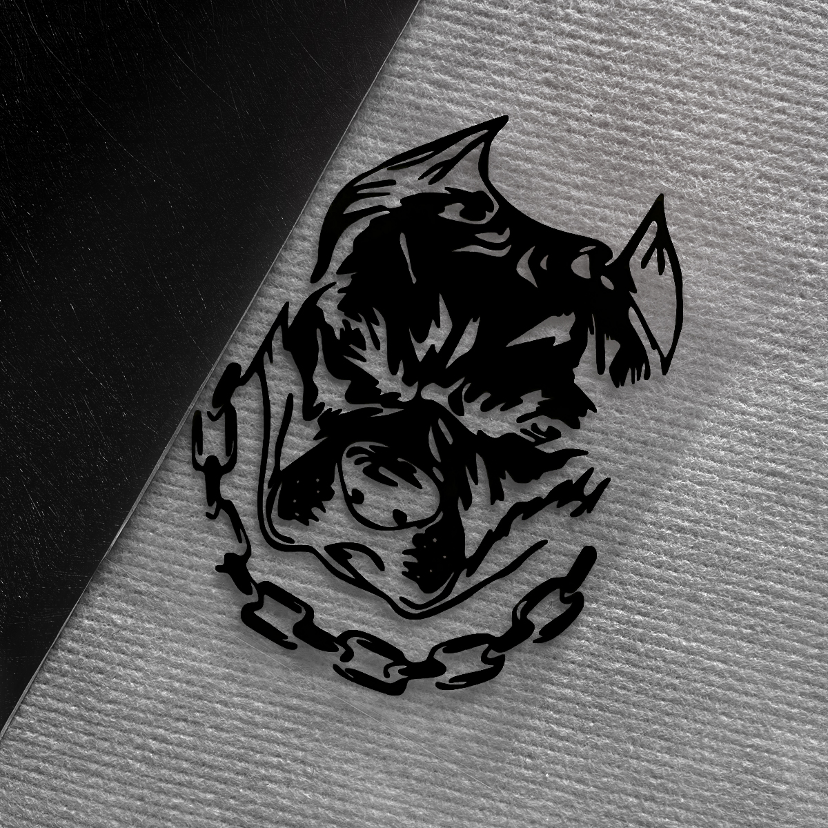 Bully Dog Reflective Motorcycle Scooter Car Sticker accessories Trunk ...