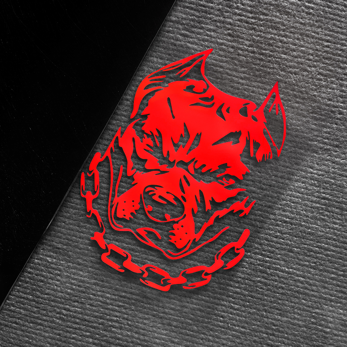 Bully Dog Reflective Motorcycle Scooter Car Sticker accessories Trunk ...