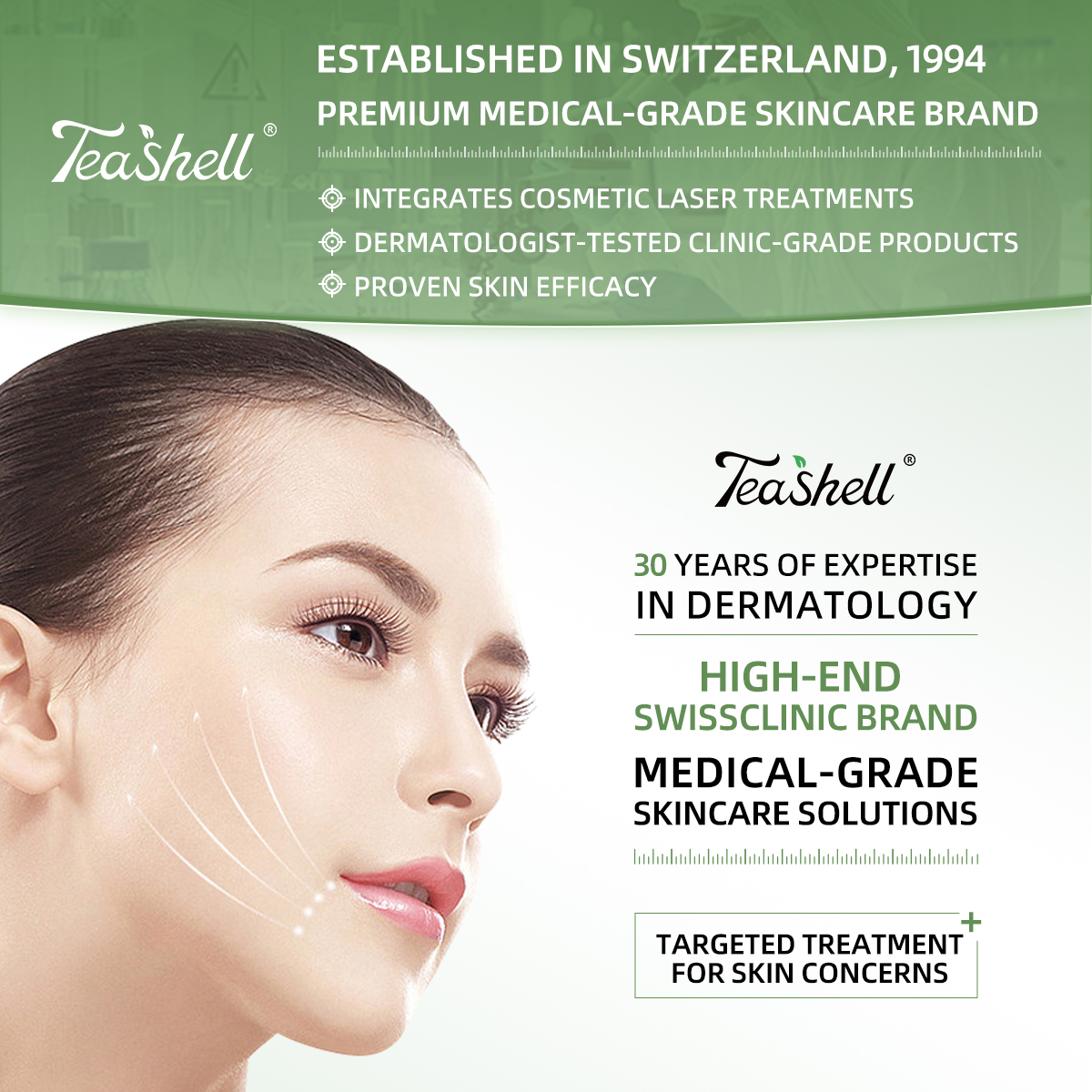 【Targeted Acne Solution】JMCY× TEASHELL Acne clearing & Oil-Control ...