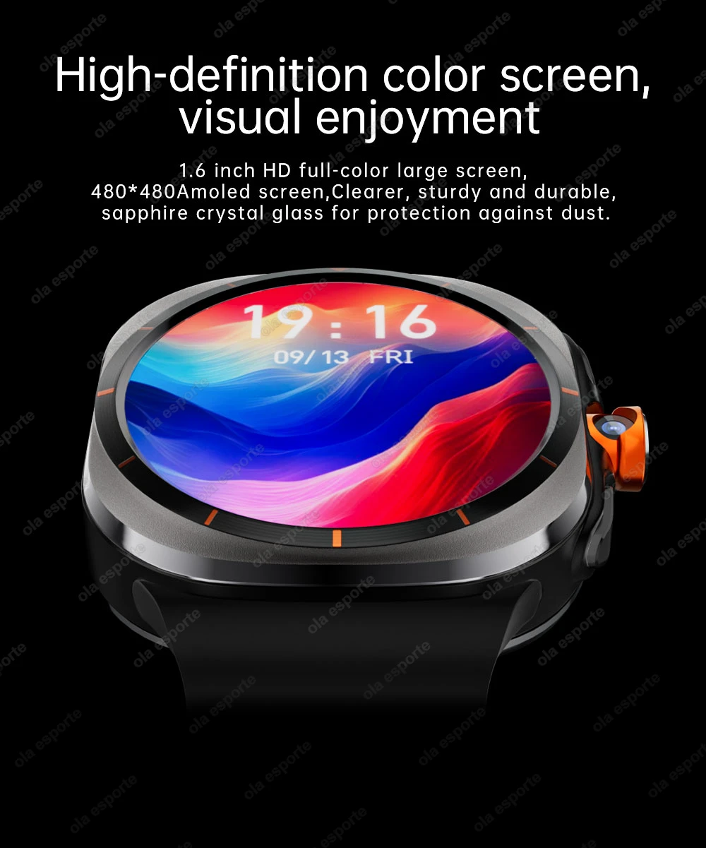 New 2025 U8 Ultra Android smartwatch with 5G/4G full network ...