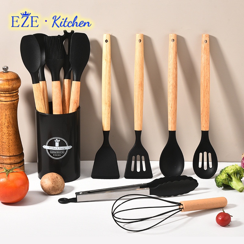 19pcs Kitchenwares kitchen utensils non stick cookware set sandok set ...