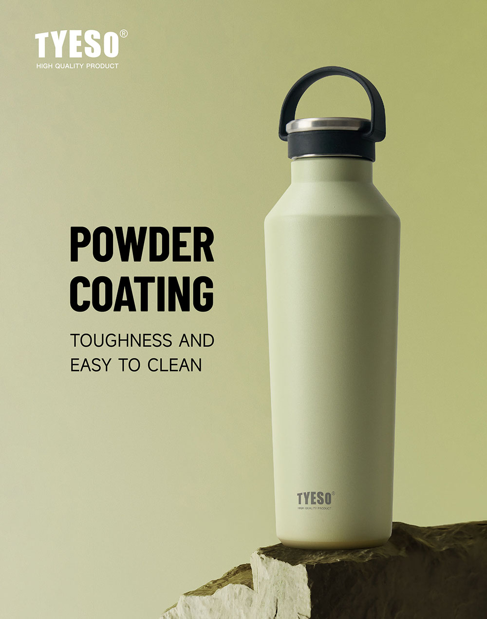 TYESO® 25oz Vacuum Insulated Tumbler 36 Hours Thermo Flask Wide Mouth ...