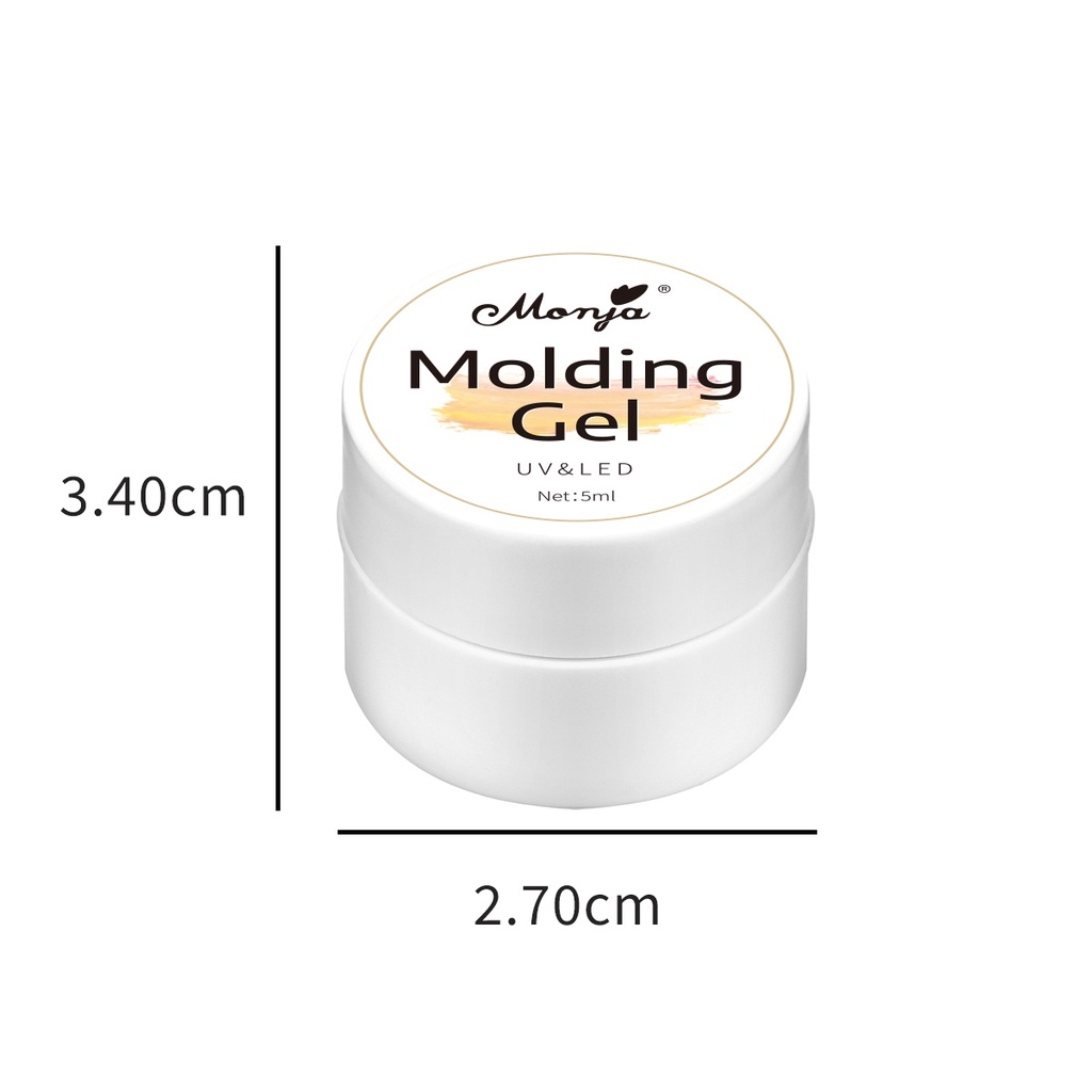 5ml-15ml 3D Nail Art Molding Gel Carving Gel PVC Soft Solid Gel DIY ...
