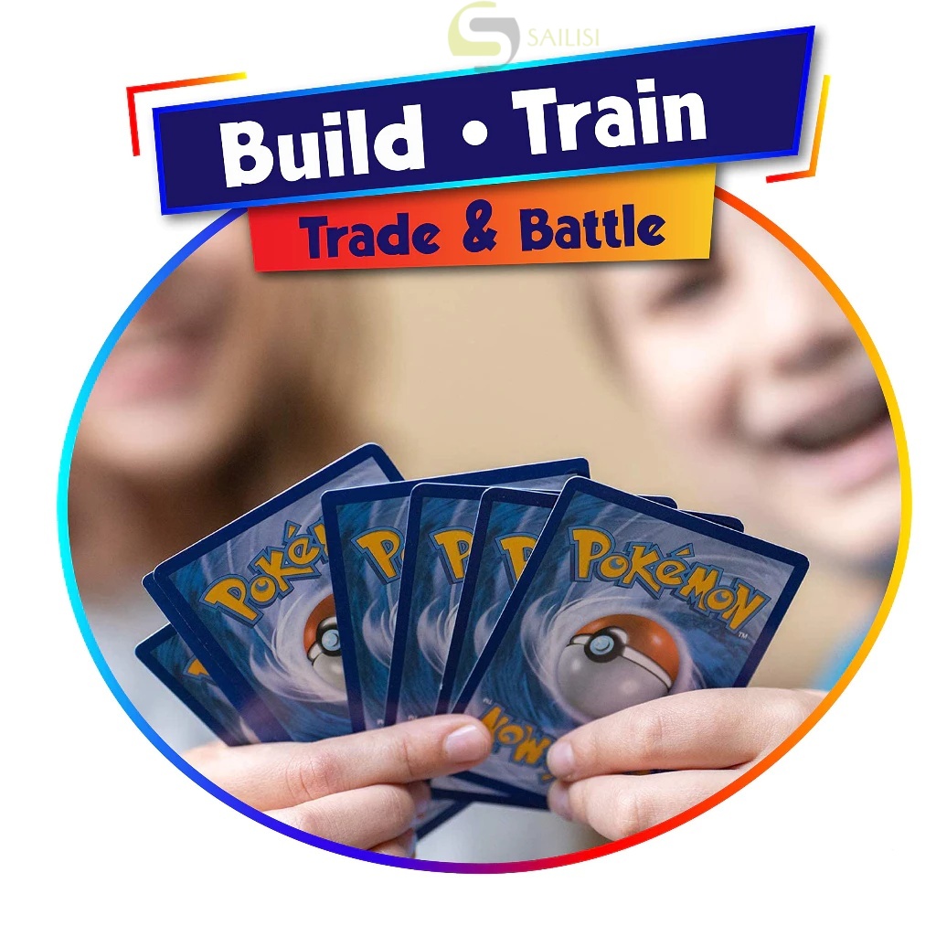 360 Pokemon Cards Booster Pack Box - TCG Trading Game English Cards for ...
