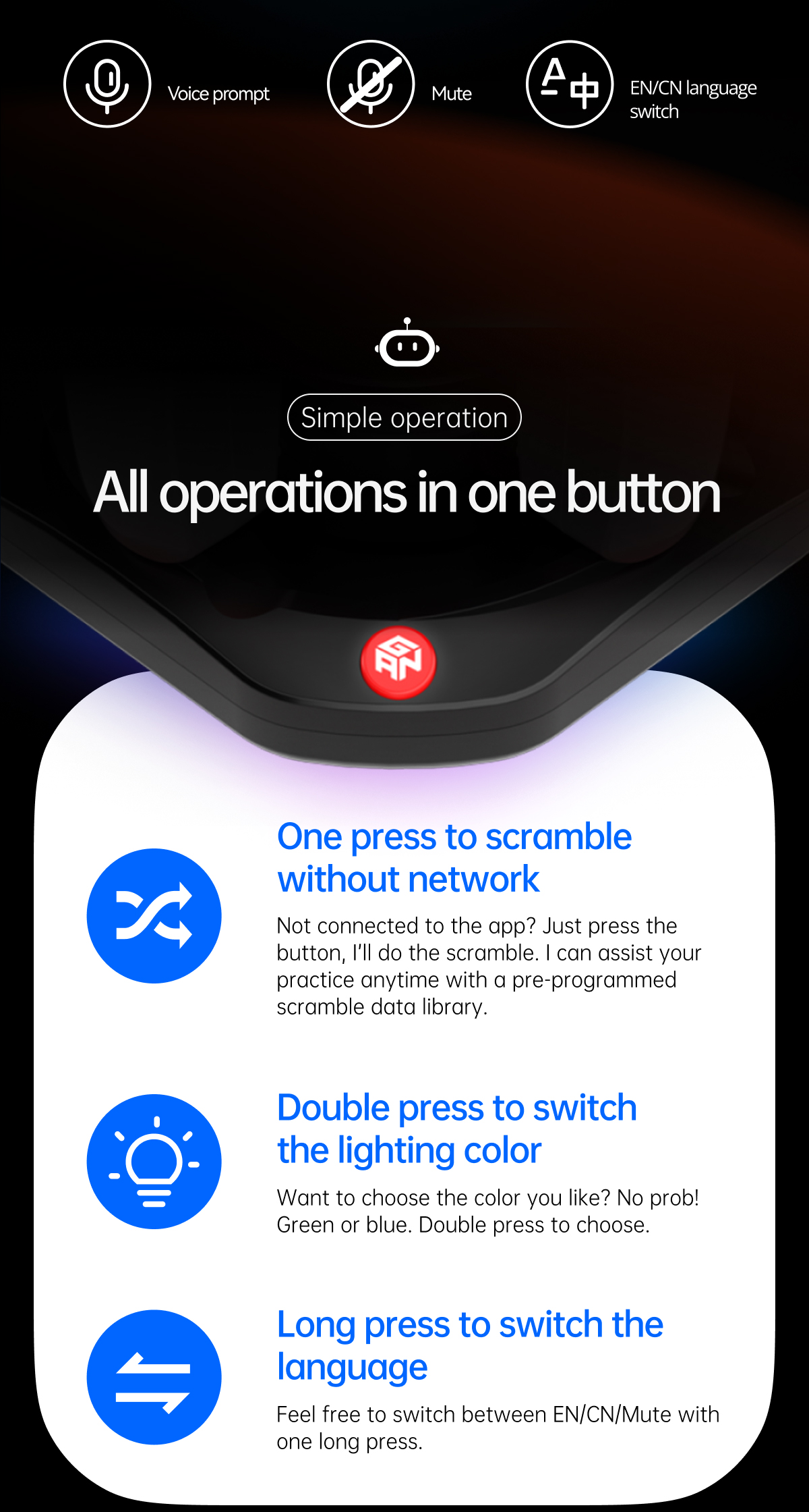 GAN Robot Arthur Gan Cube Robot Cube Solving Machine Automatic Puzzle ...