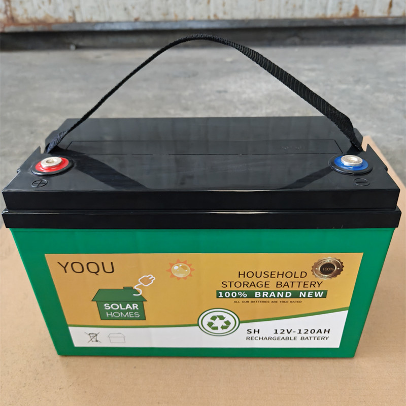 Yoqu Solar Battery 12V120AH High-capacity Battery Household Storage ...