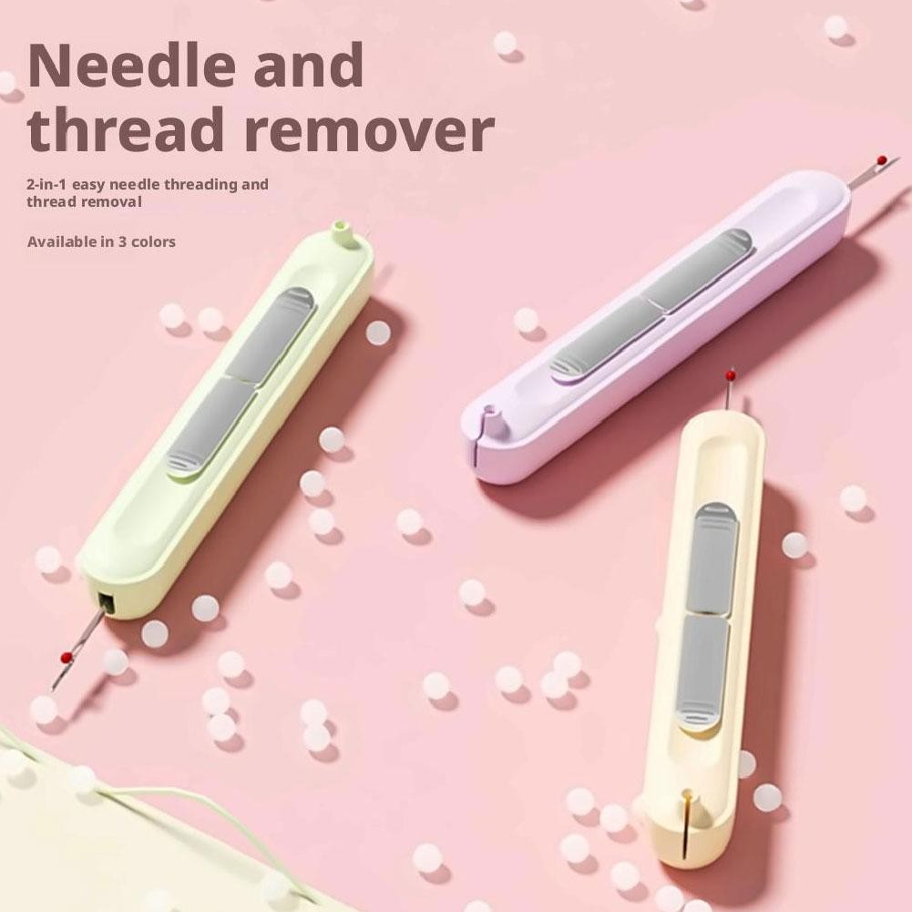2-in-1 Needle Threader & Seam Ripper – New Multi-Functional Sewing Tool ...