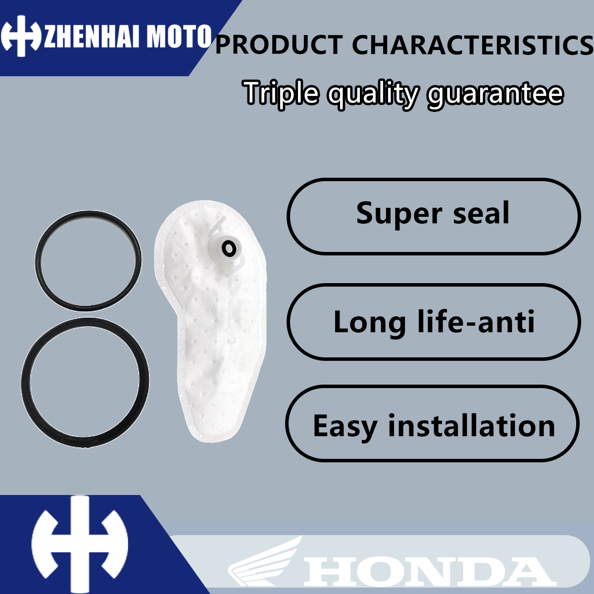 Honda Genuine Fuel Pump Filter - Genio/XRM/Click 125i V3-ZHENHAIMOTO ...