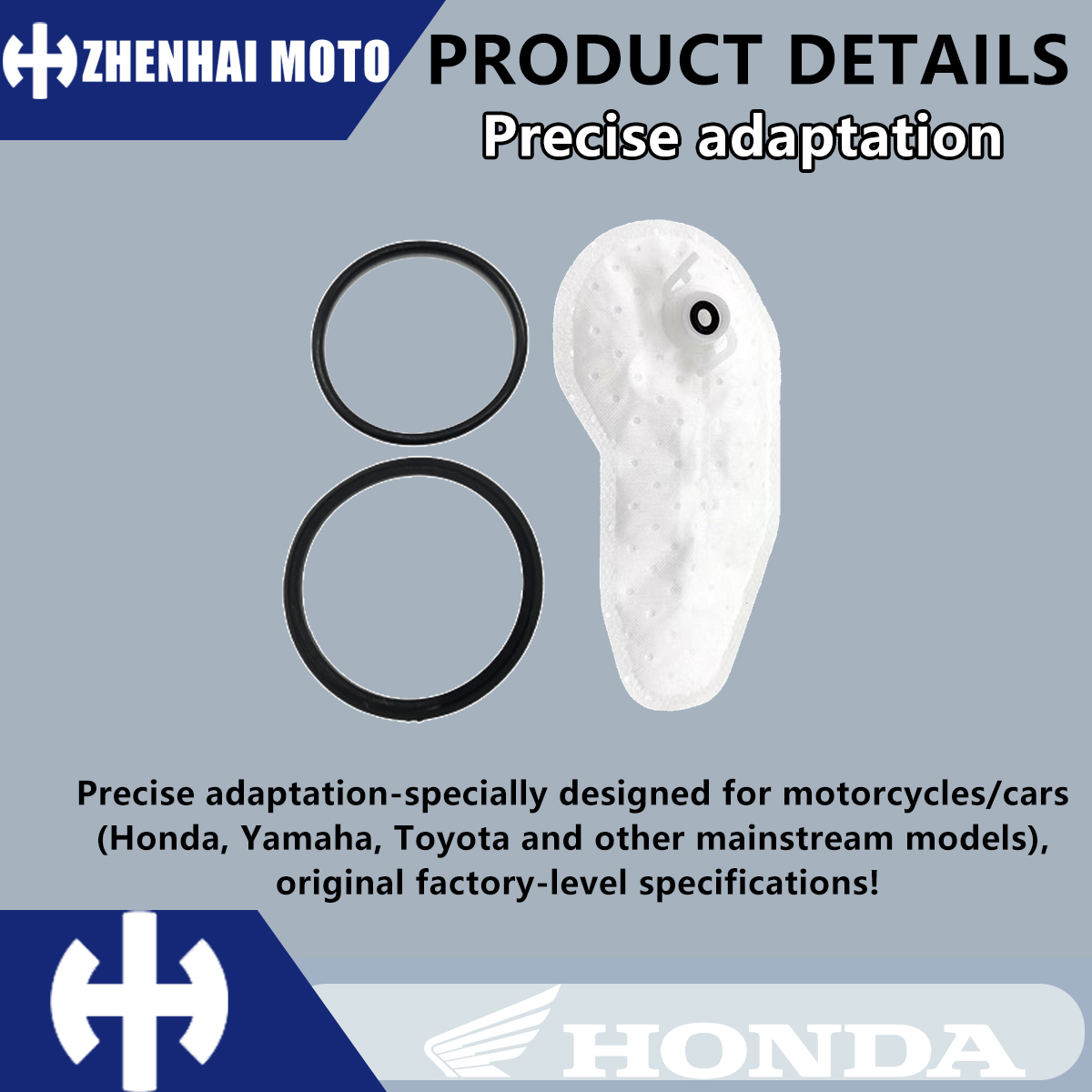 Honda Genuine Fuel Pump Filter - Genio/XRM/Click 125i V3-ZHENHAIMOTO ...