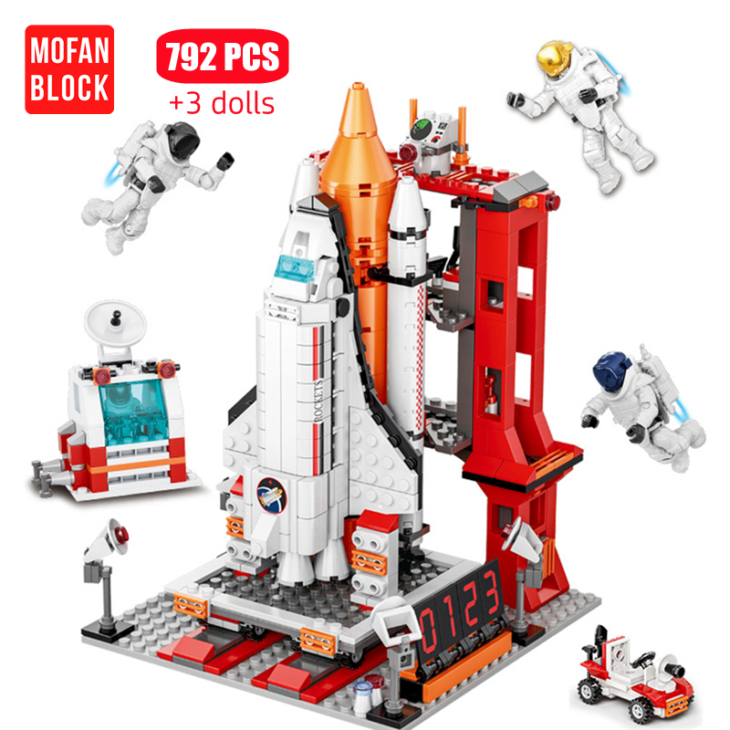 Children's Space Dream Building Blocks! 792 particle puzzle building ...